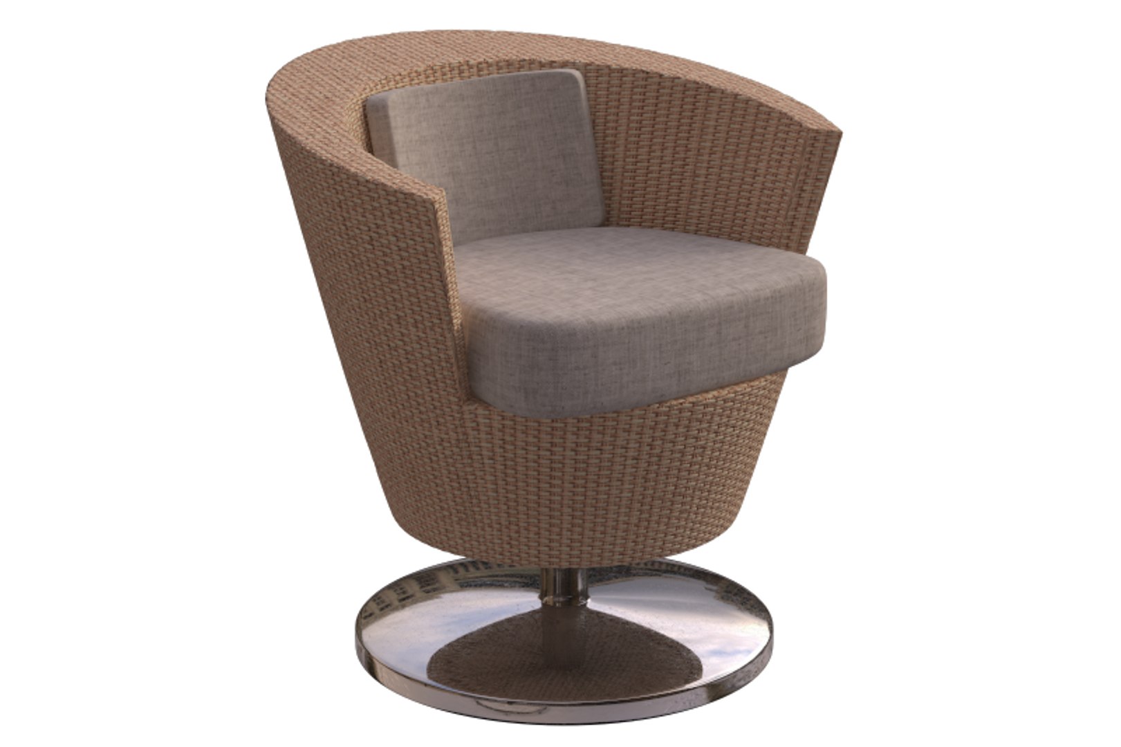 3d Outdoor Chair Model