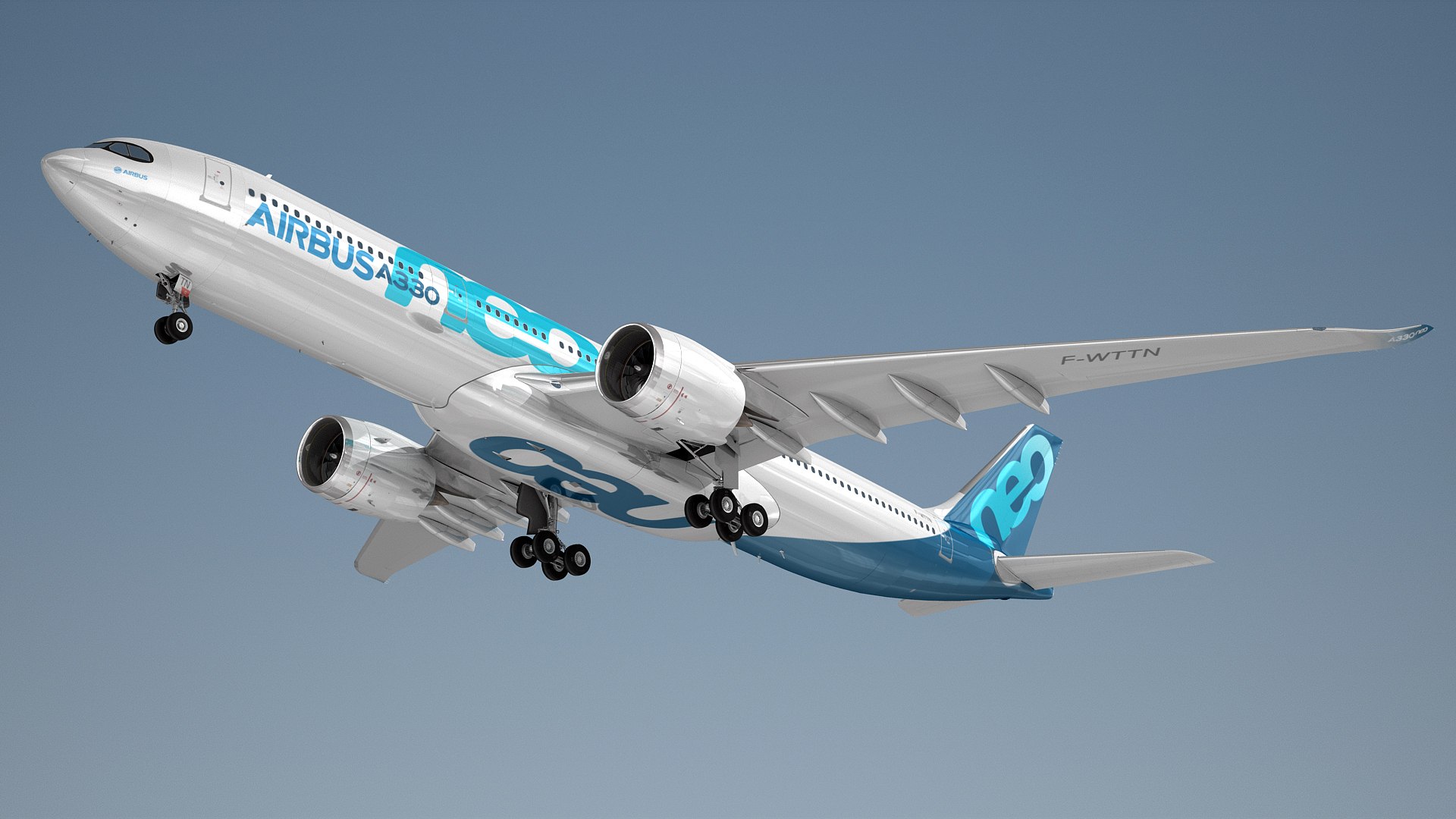 Airbus A330 Neo 3D Model - TurboSquid 1953224