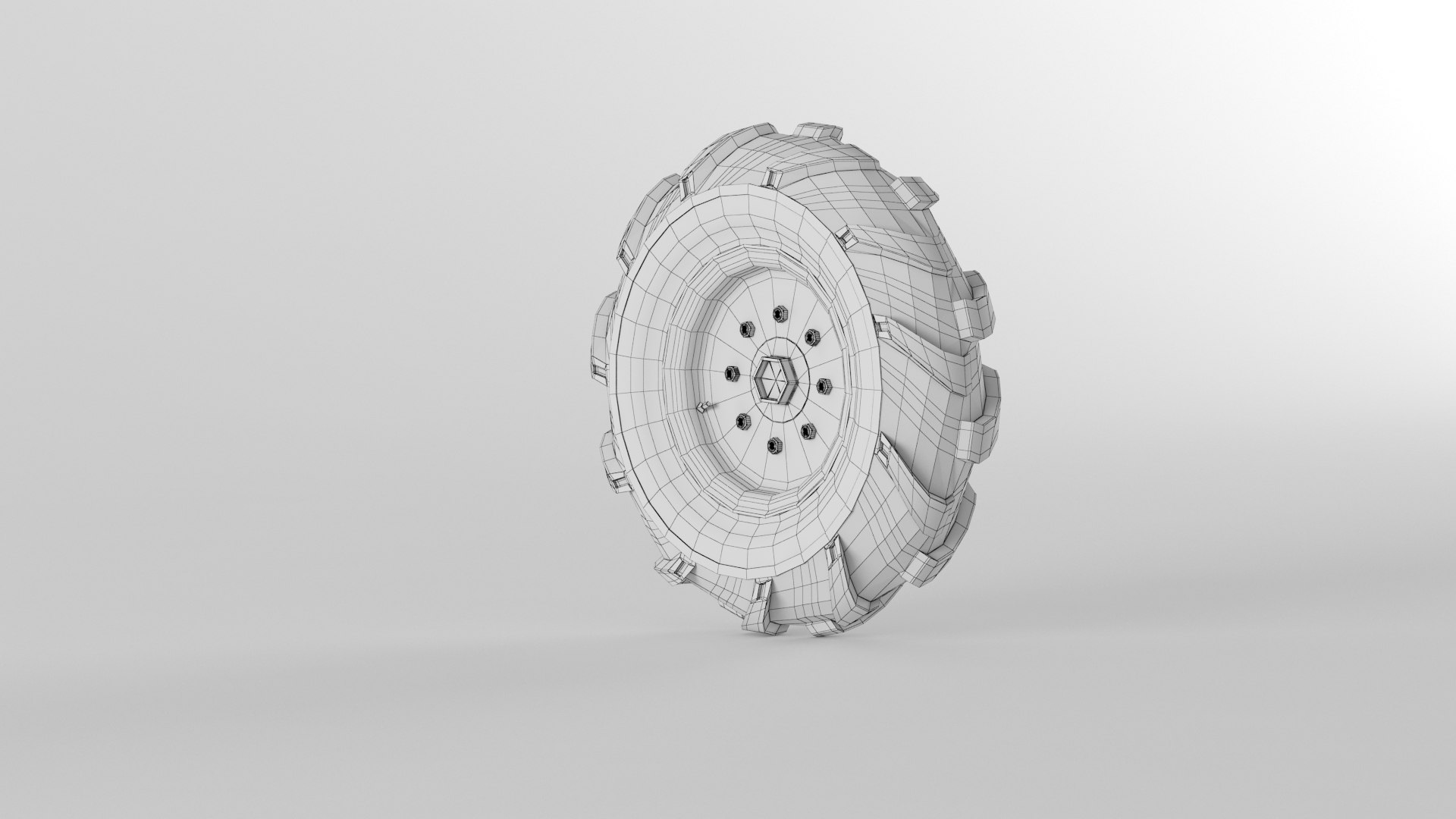 Mini Tractor Tire 3D Model - TurboSquid 1725701