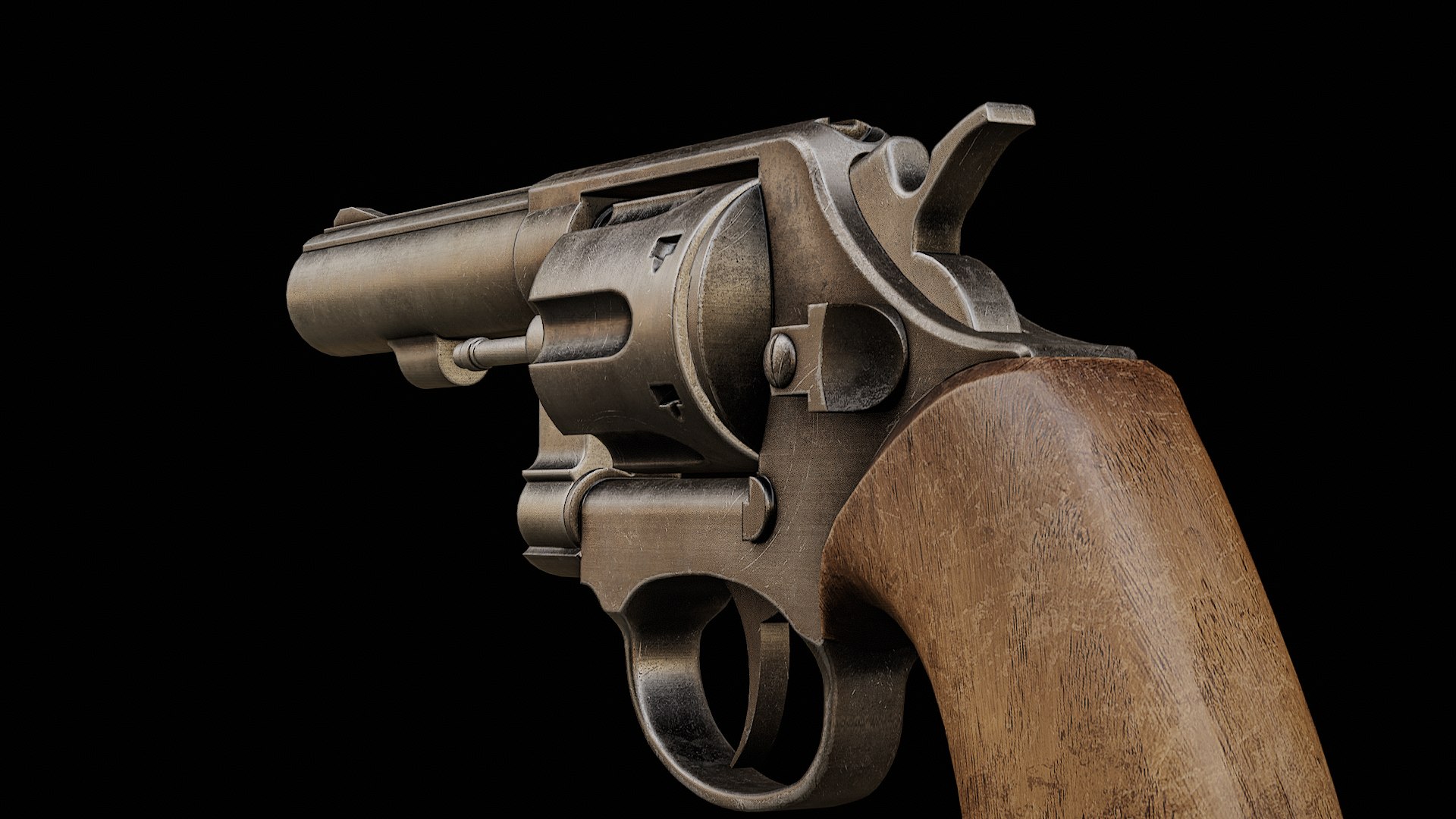 Revolver 3D - TurboSquid 2384021