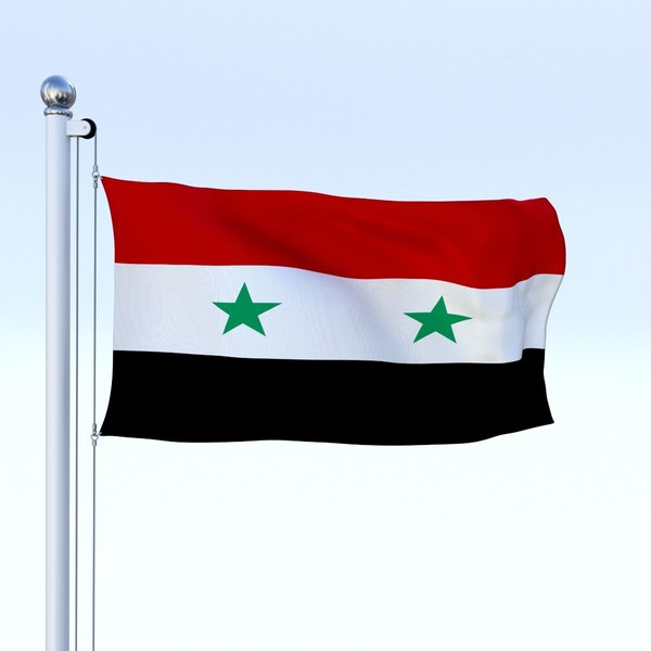 Syria Flag 3D Models for Download | TurboSquid