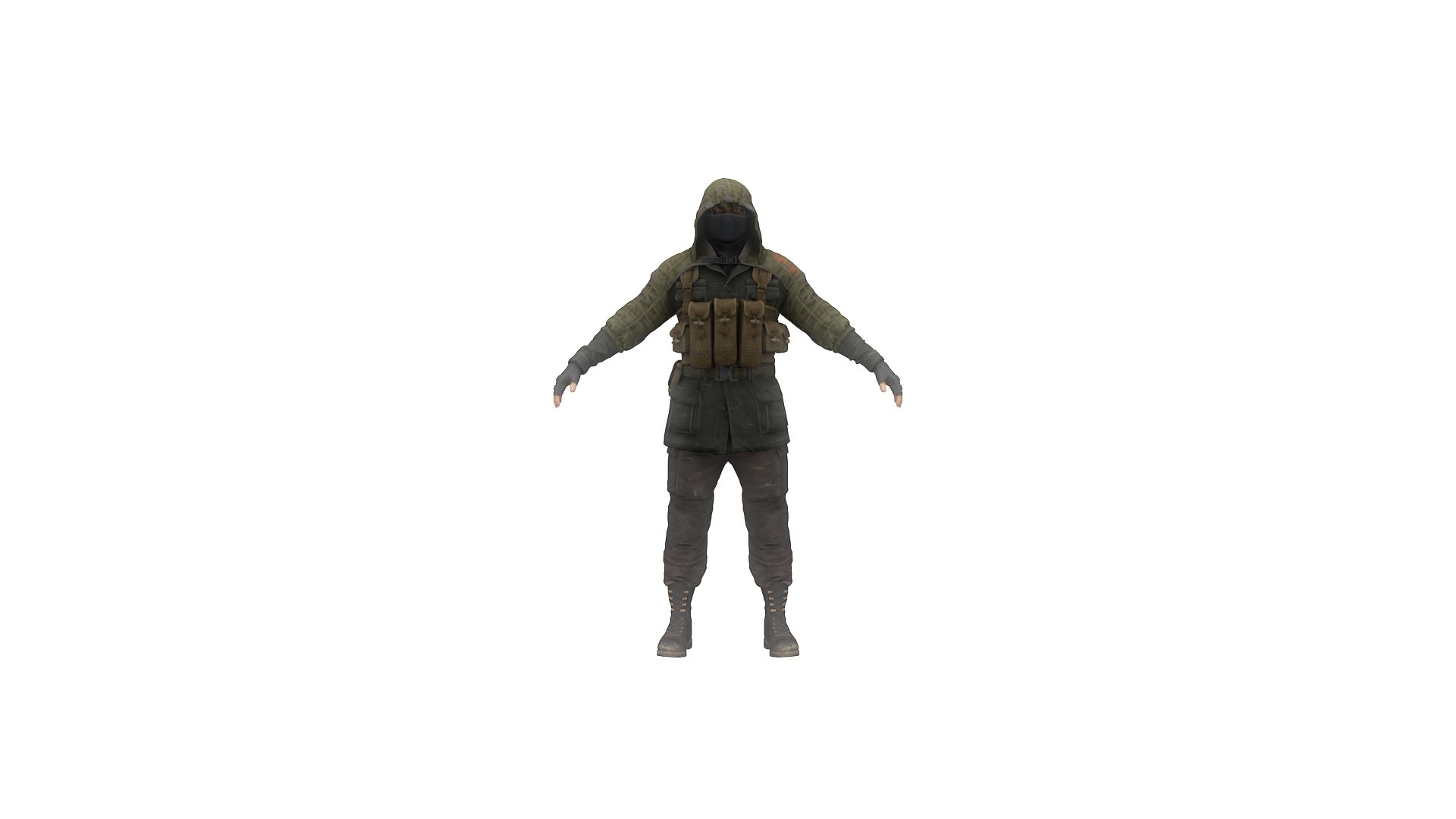 3D Sniper Man - TurboSquid 2082766