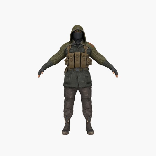 Sniper Man 3D 모델 - TurboSquid 2082766