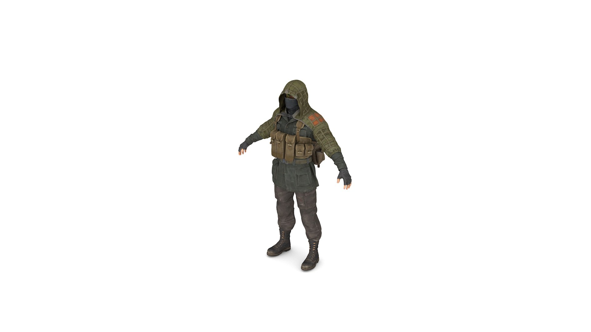 3D Sniper Man - TurboSquid 2082766