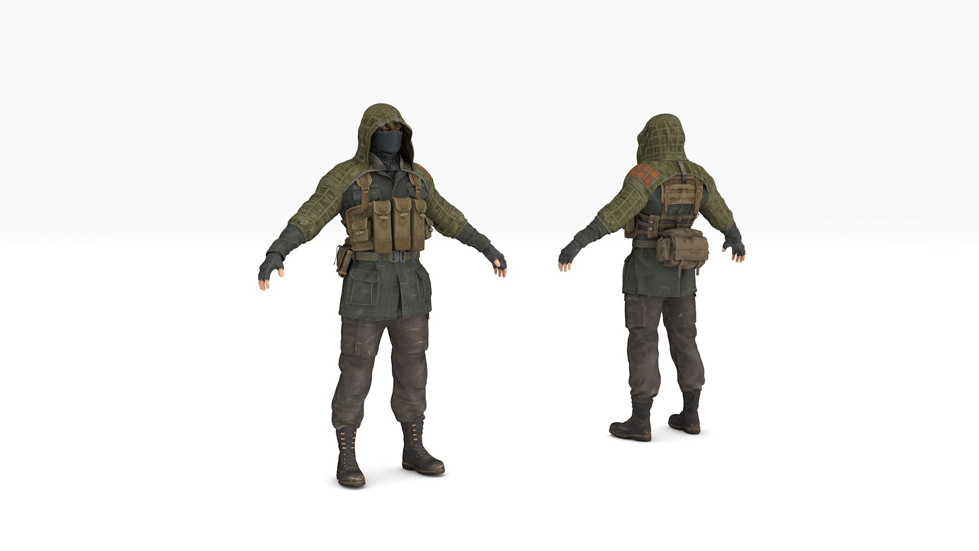 3D Sniper Man - TurboSquid 2082766