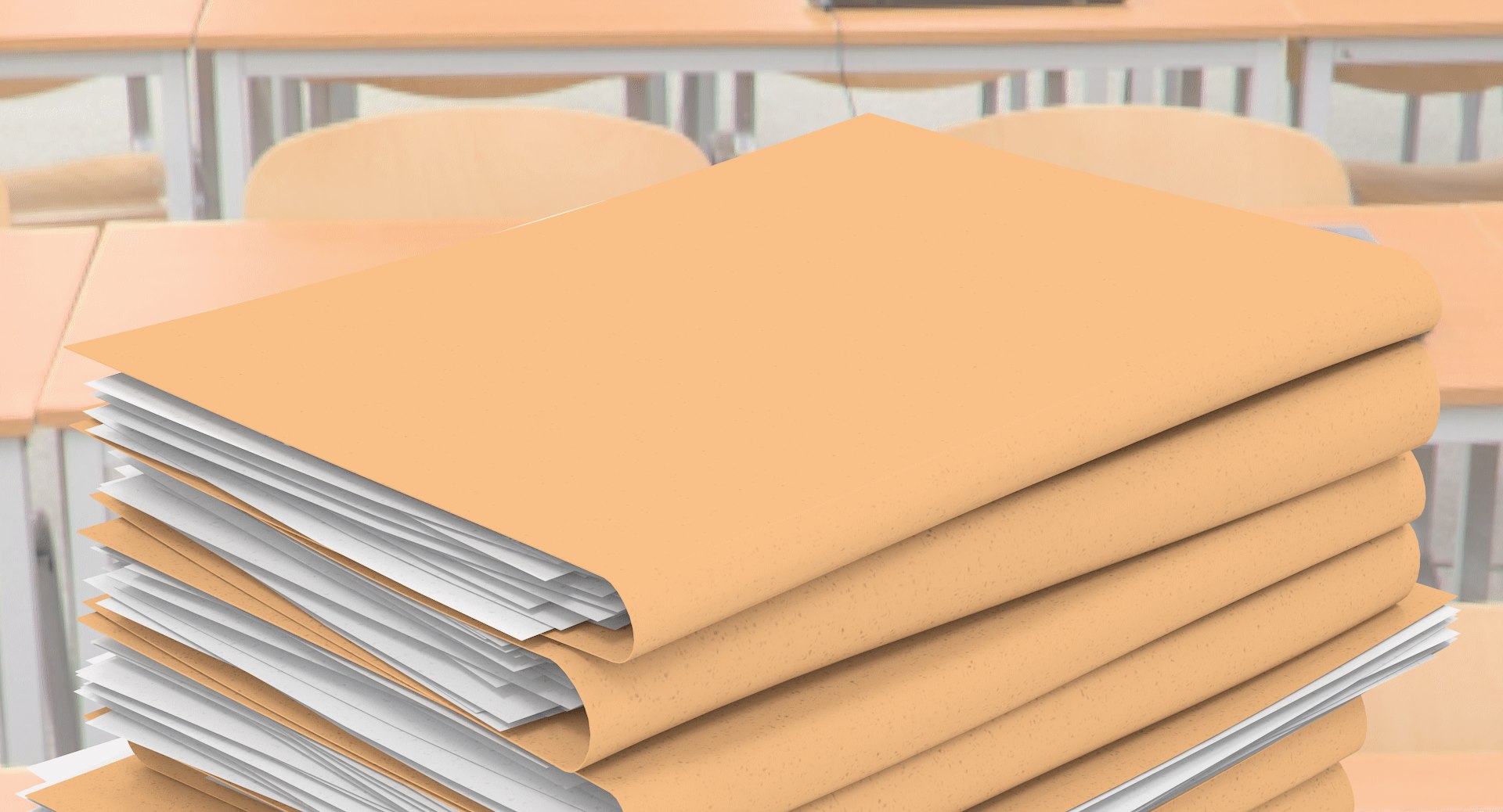 Pile Of Paper Files 3D Model - TurboSquid 2207324