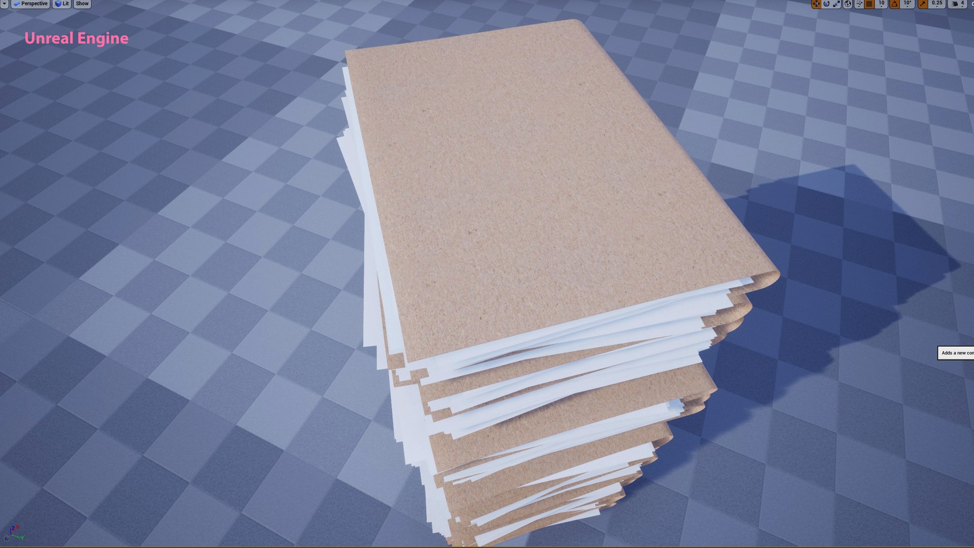 Pile Of Paper Files 3D Model - TurboSquid 2207324