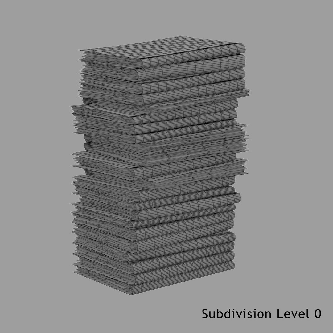 Pile Of Paper Files 3D Model - TurboSquid 2207324