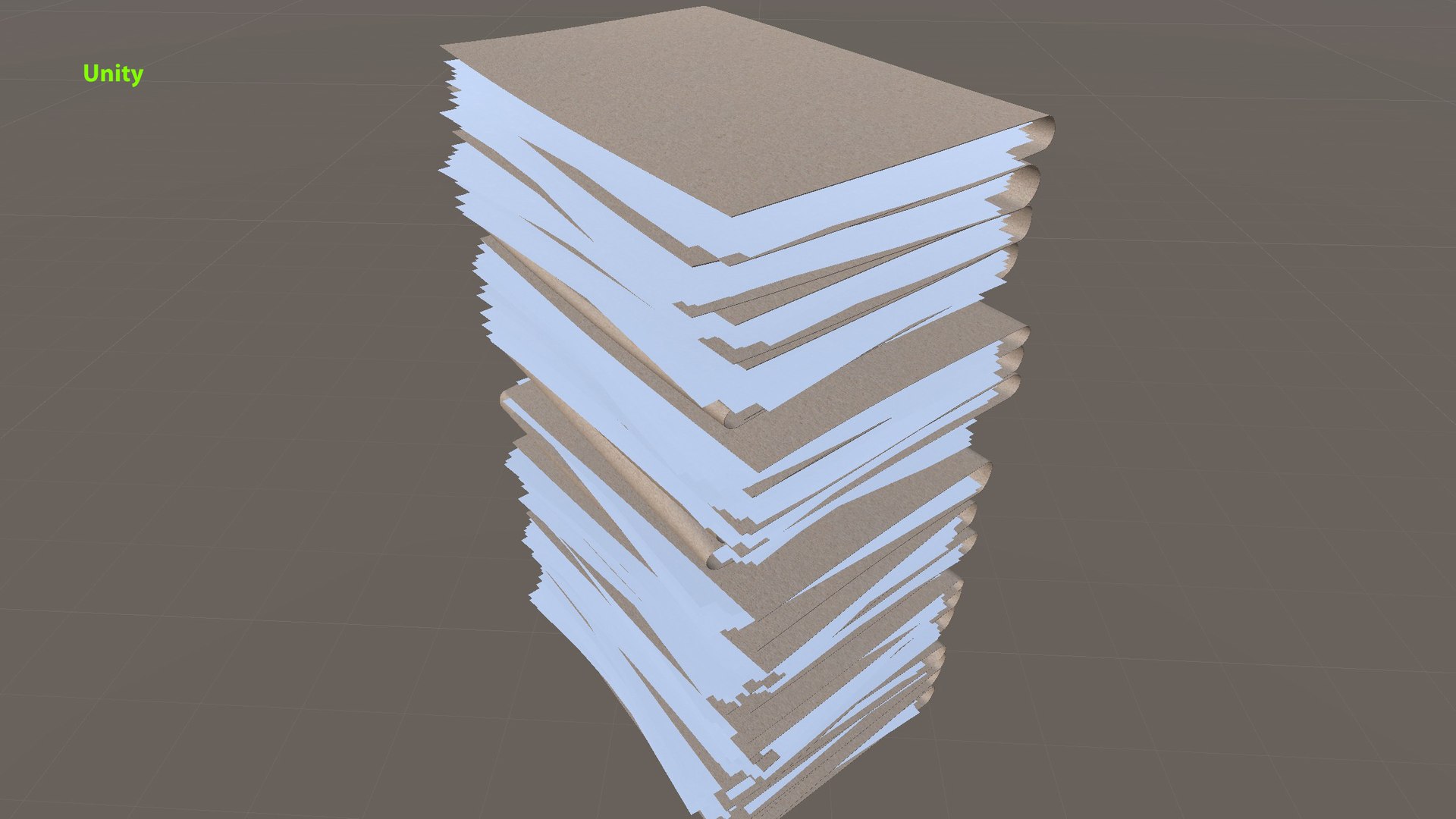 Pile Of Paper Files 3D Model - TurboSquid 2207324