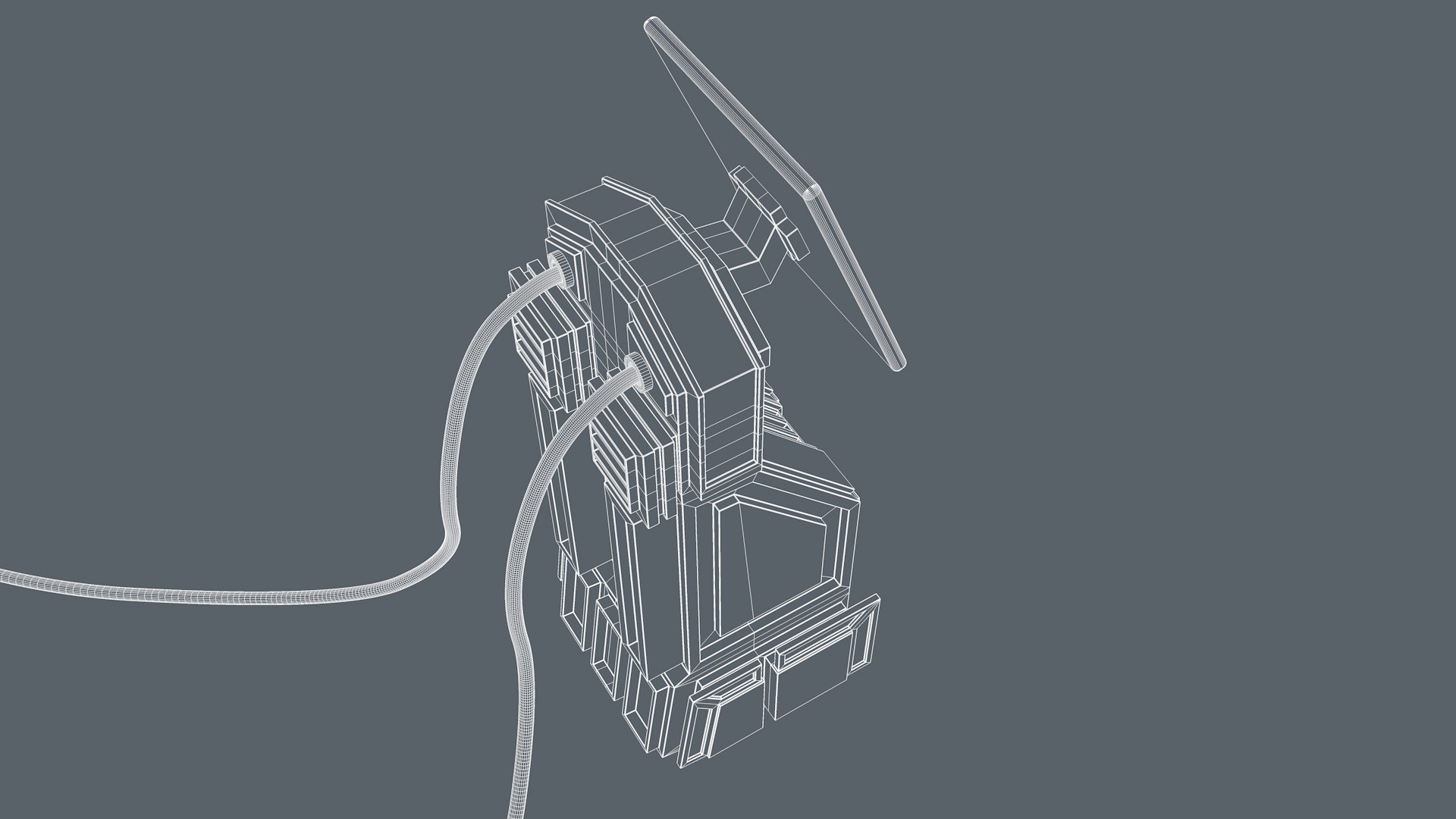 Control Panel Model - TurboSquid 2339928