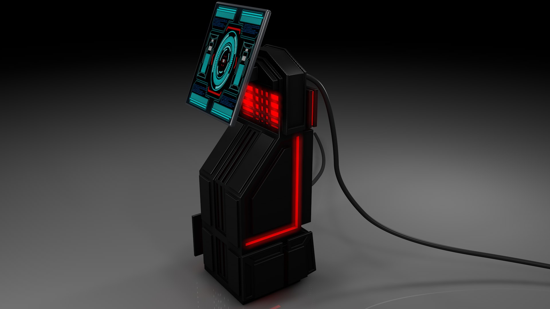 Control Panel Model - TurboSquid 2339928