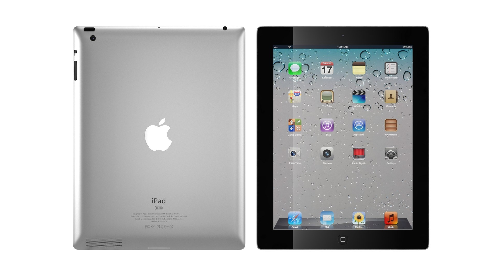 Apple Ipad 2 Black 3D Model - TurboSquid 2158095