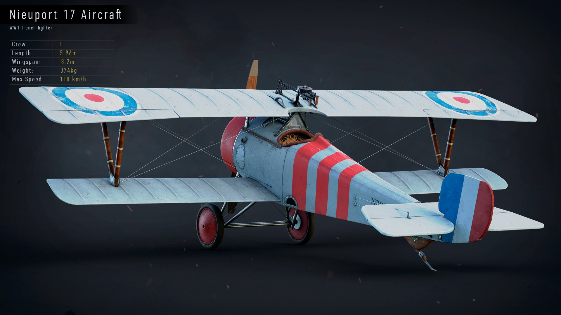 Airplanes WW1 Collection GameReady Model - TurboSquid 1999431