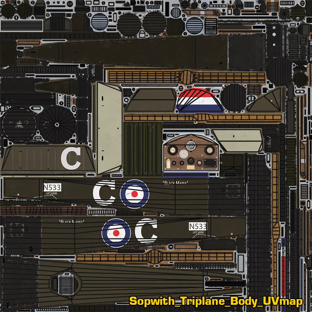 Airplanes WW1 Collection GameReady model - TurboSquid 1999431