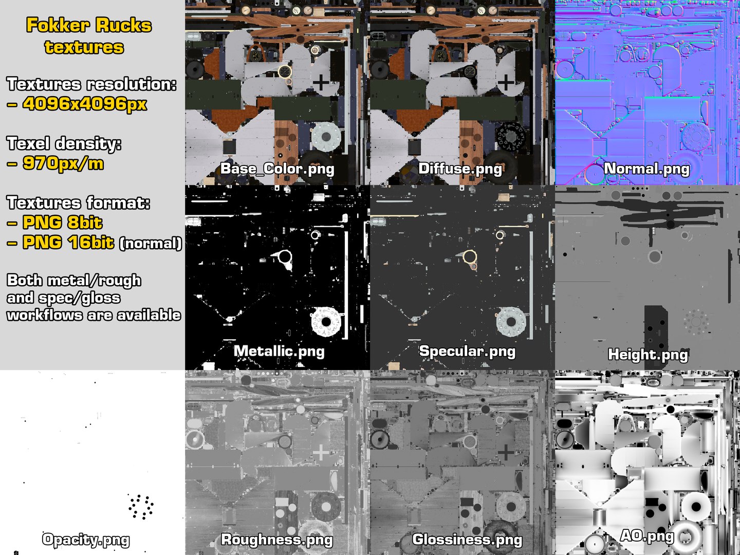 Airplanes WW1 Collection GameReady model - TurboSquid 1999431