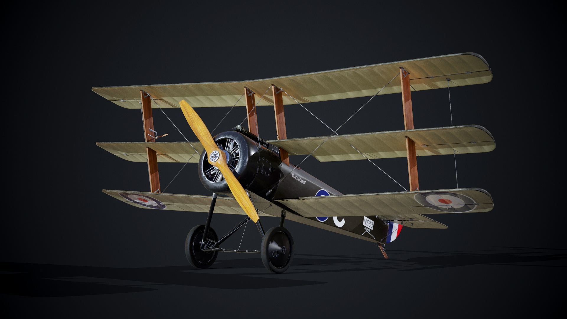 Airplanes WW1 Collection GameReady Model - TurboSquid 1999431