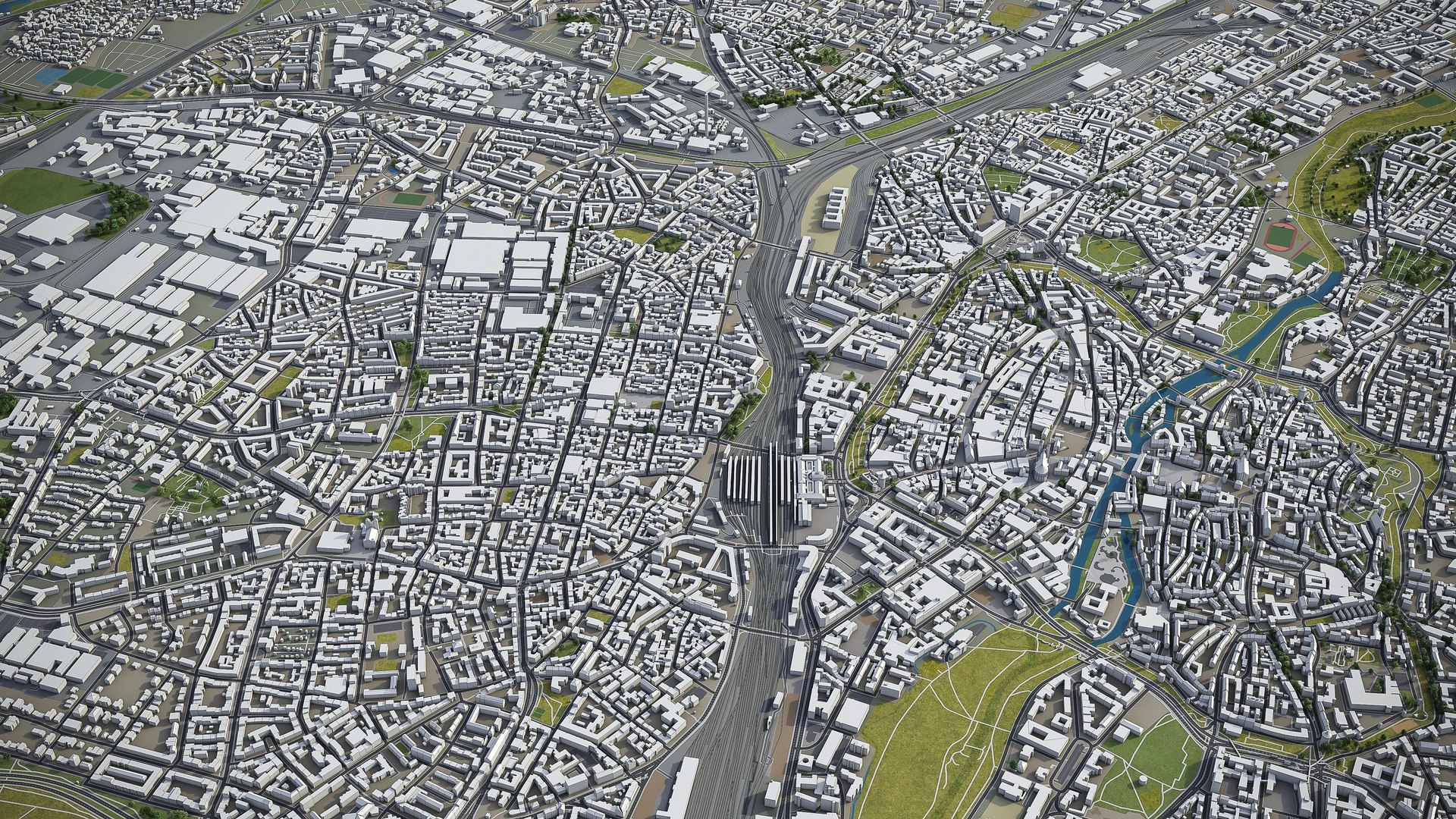 Nurnberg Surrounding Area - 3D Model - TurboSquid 1468573