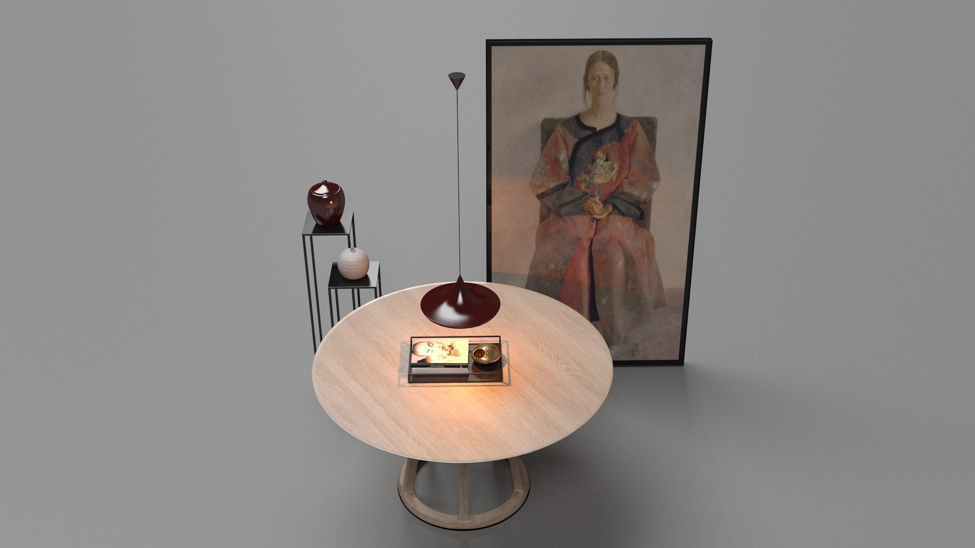 3D Modern Interior 3D Scene With Minimalist Decor Elements - TurboSquid ...