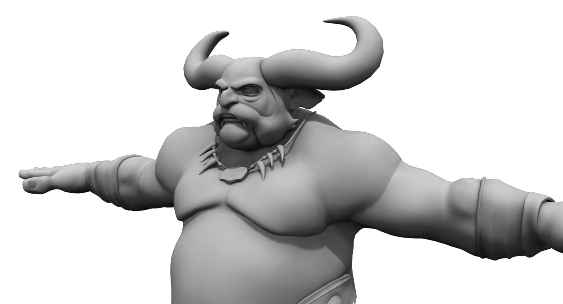 3D Model Wild Forest Man Cartoon - TurboSquid 1504364