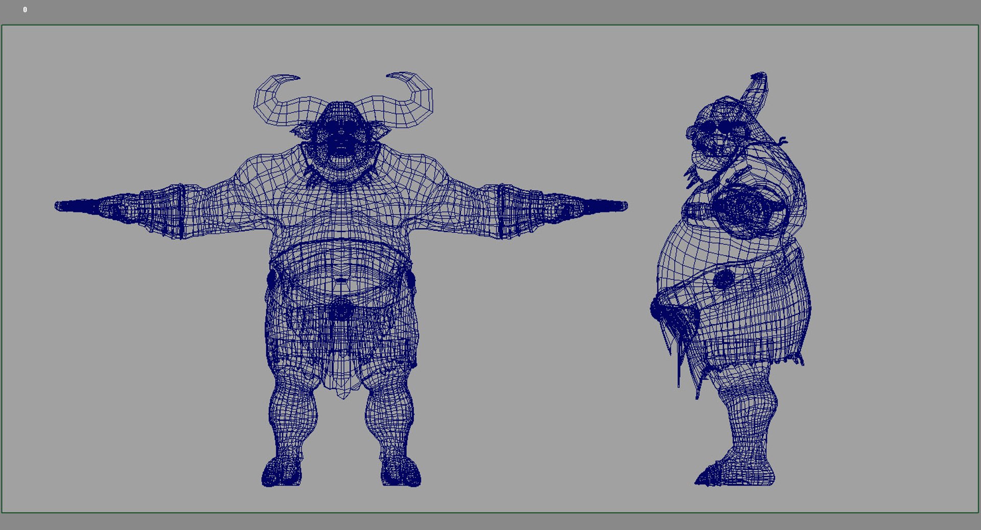 3D Model Wild Forest Man Cartoon - TurboSquid 1504364