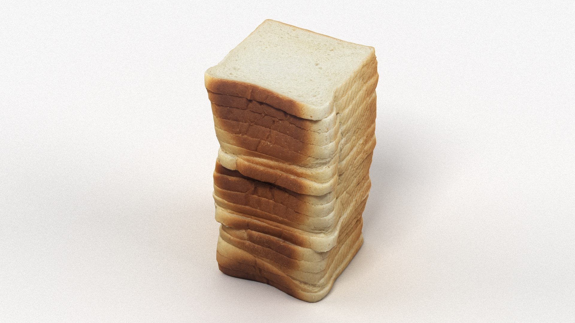 3D Model Toast Realistic - TurboSquid 1429542