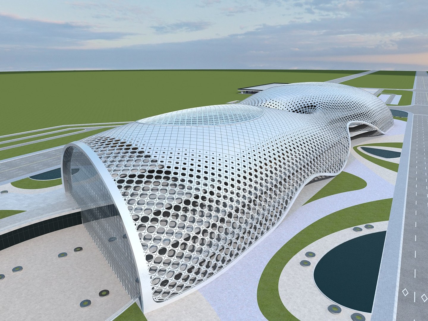 Plaza Complex 3 Model - TurboSquid 2075159