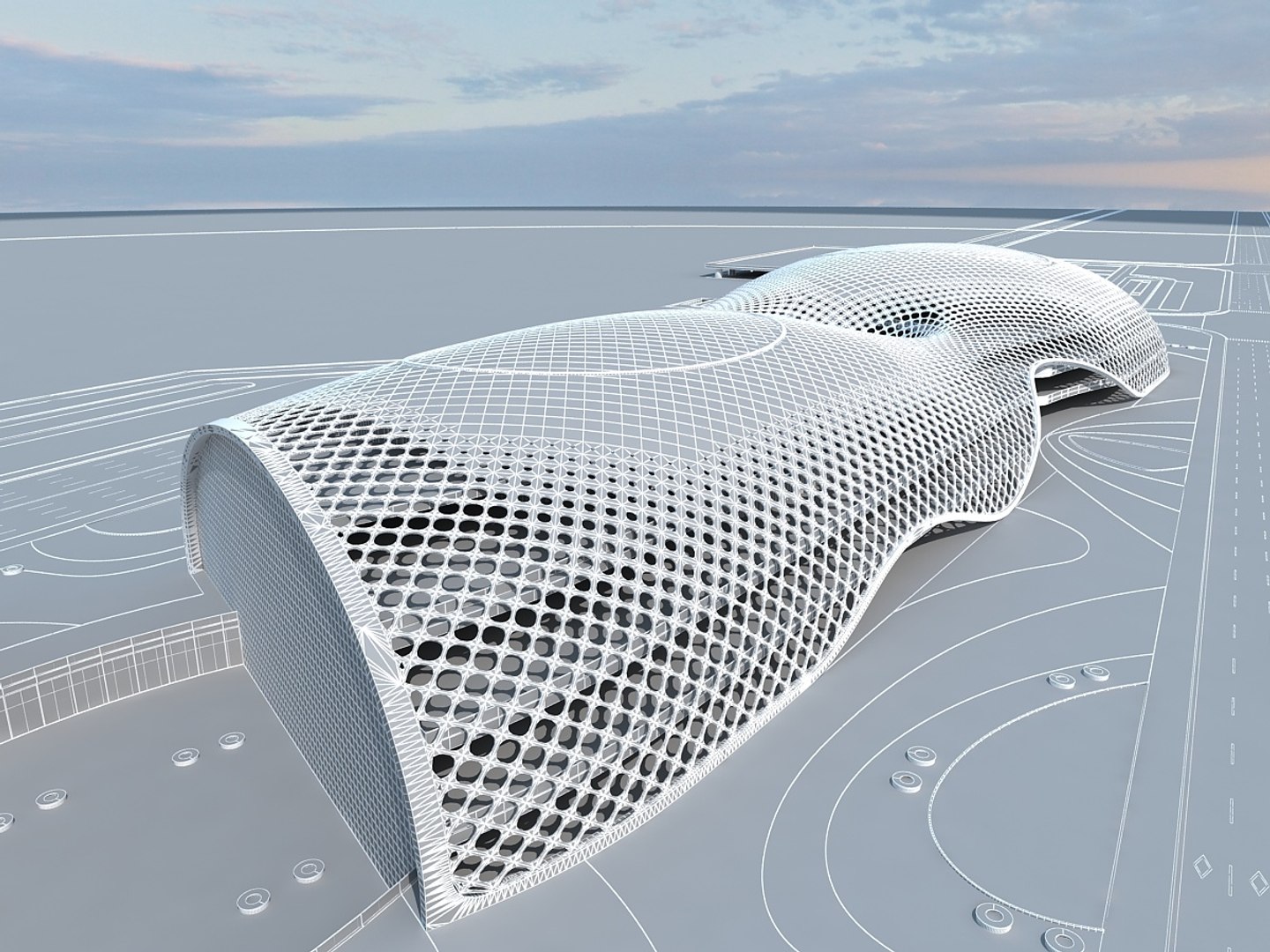 Plaza Complex 3 Model - TurboSquid 2075159