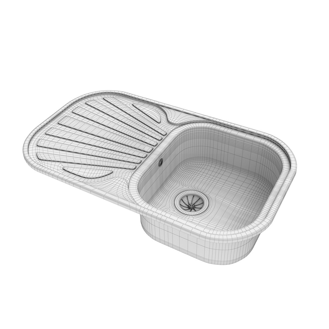 Sink Teka Stylo 1B 1D 3D - TurboSquid 2174623