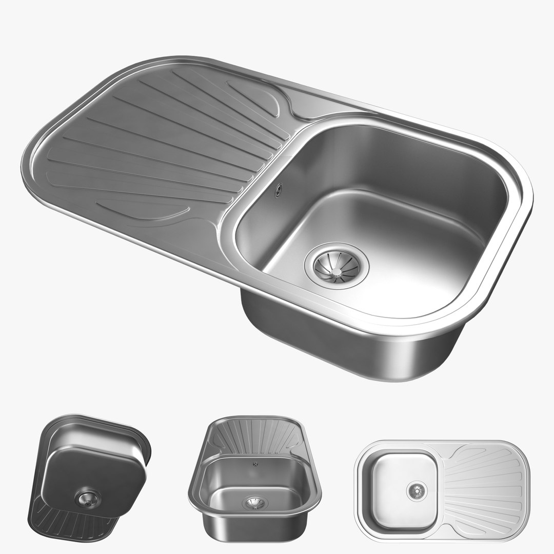 Sink Teka Stylo 1B 1D 3D - TurboSquid 2174623