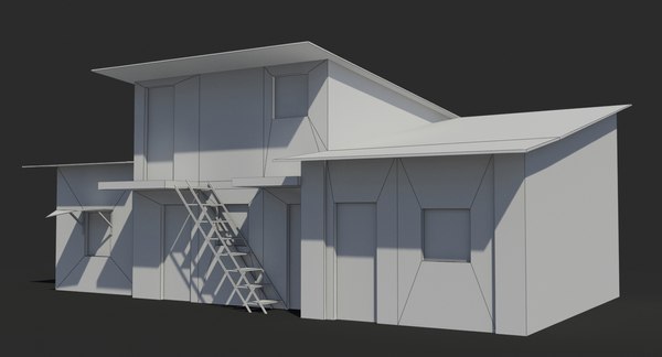 3D ready slum hut shack - TurboSquid 1577304