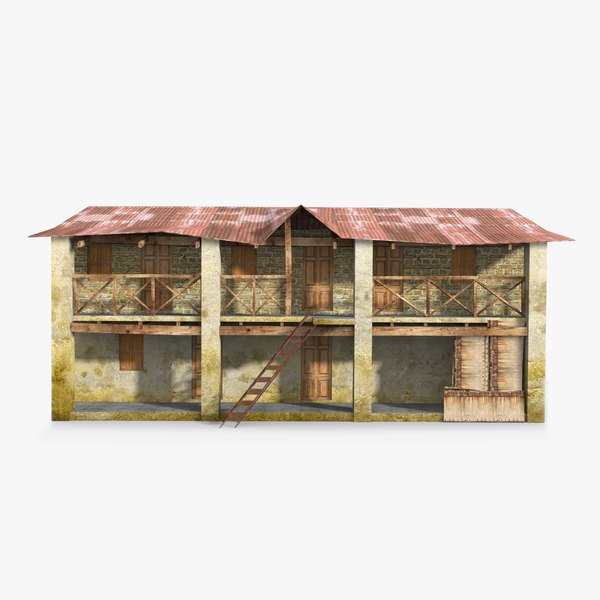 3D ready slum hut shack - TurboSquid 1577304