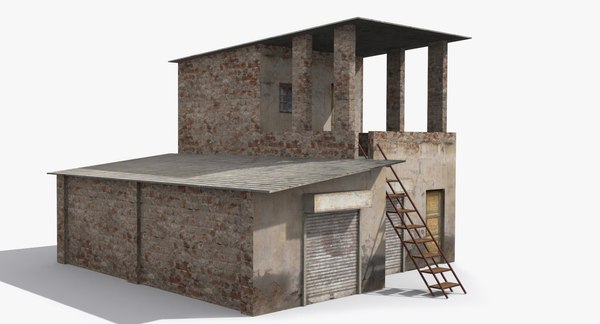 3D ready slum hut shack - TurboSquid 1577304