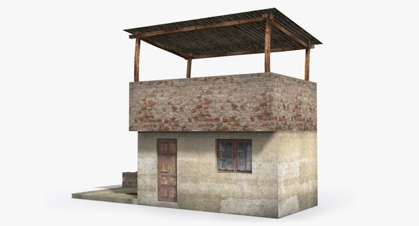3D ready slum hut shack - TurboSquid 1577304
