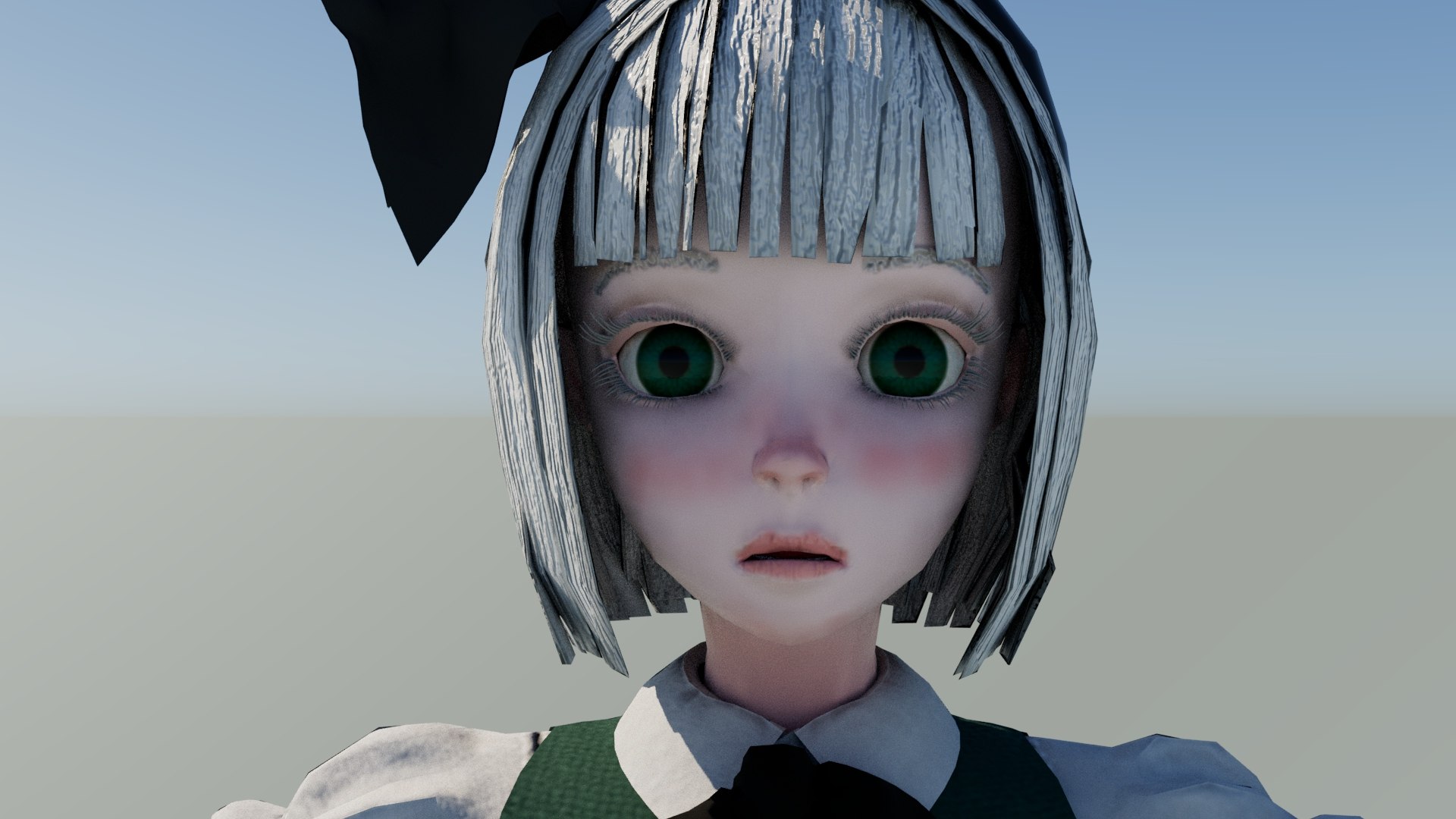 3D Youmu Konpaku With Nodachi Model - TurboSquid 2313301
