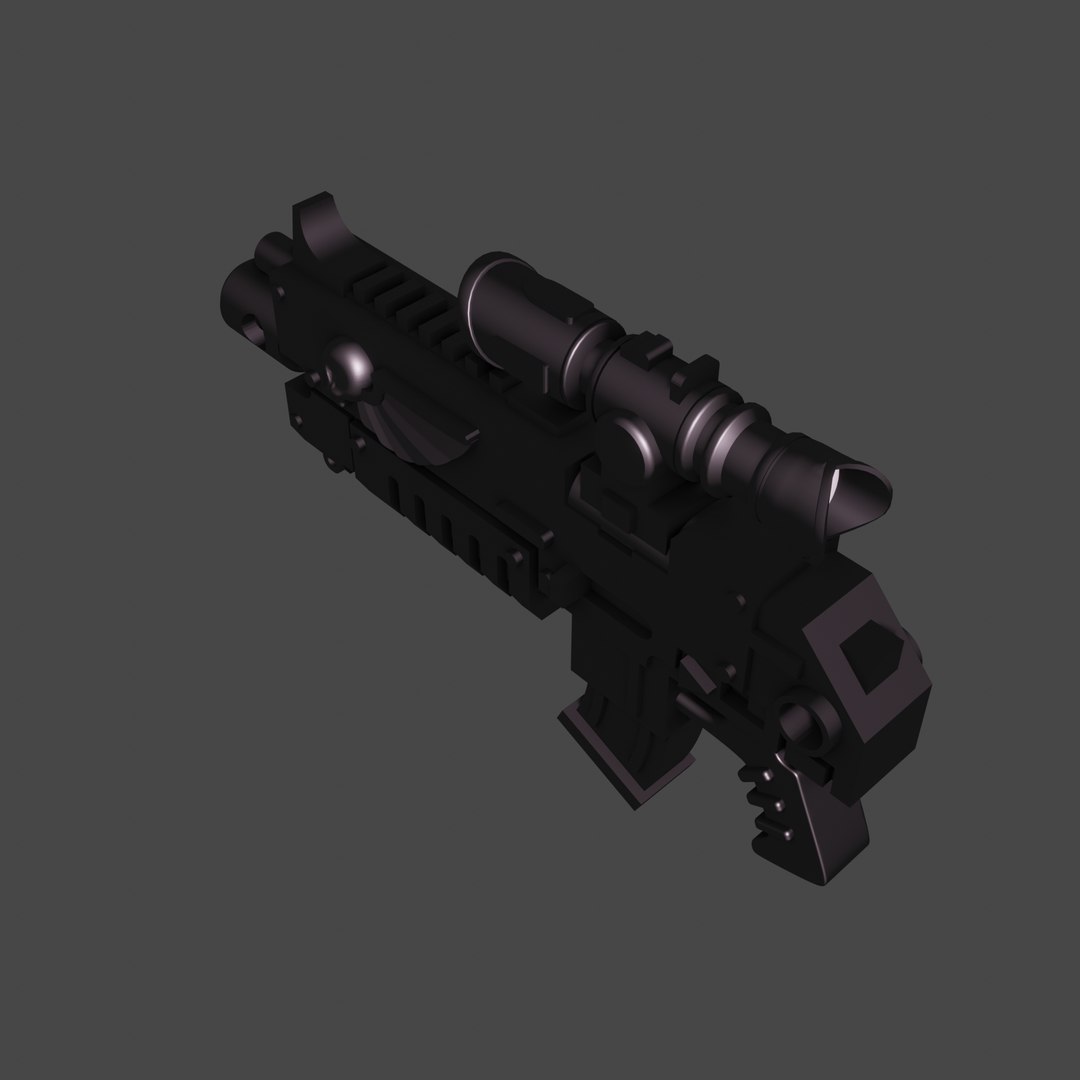 3D Bolt Rifle Model - TurboSquid 1802869