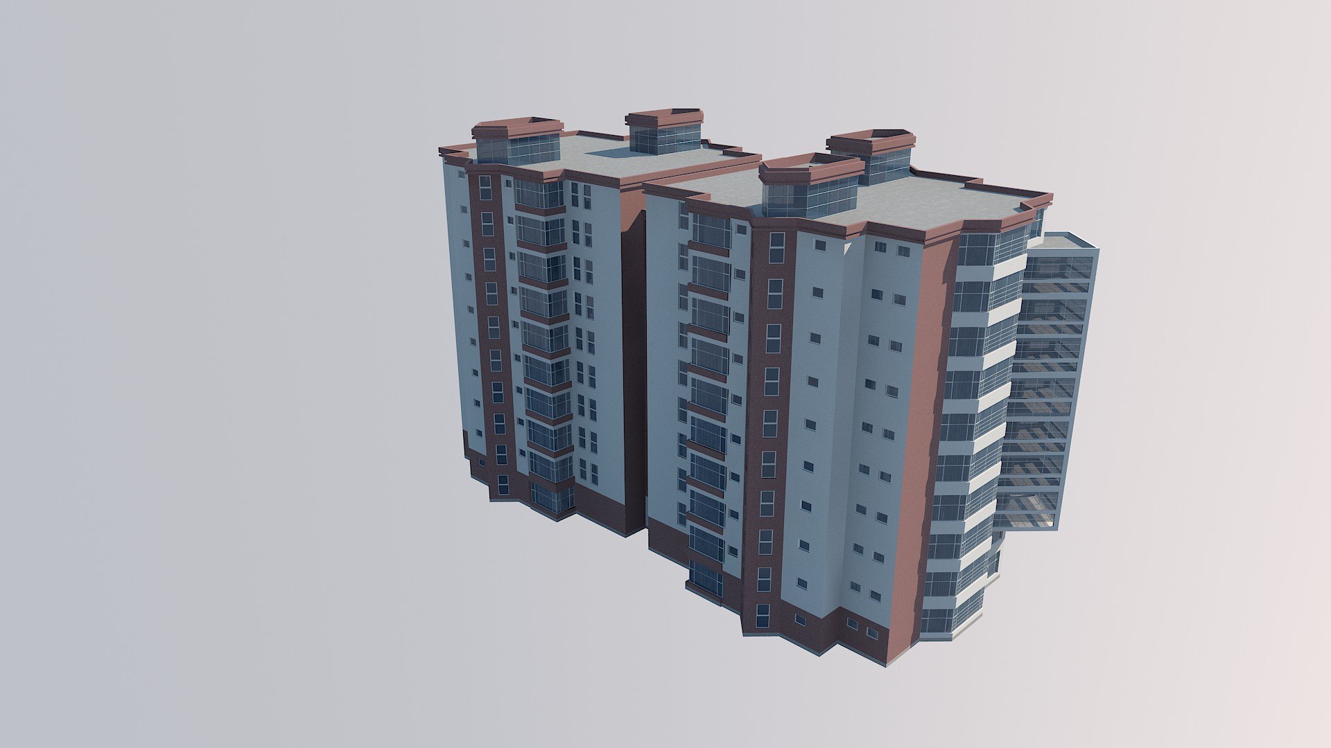 3D Model Hotel Architecture Building - TurboSquid 1439011