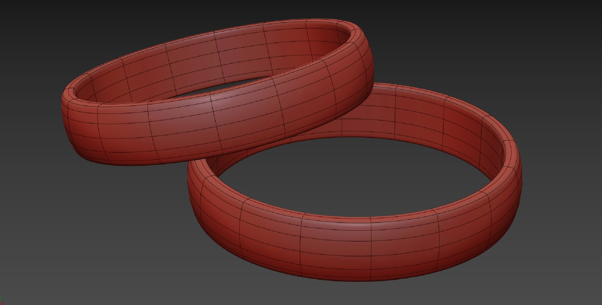 3D Wedding Rings - TurboSquid 1876295