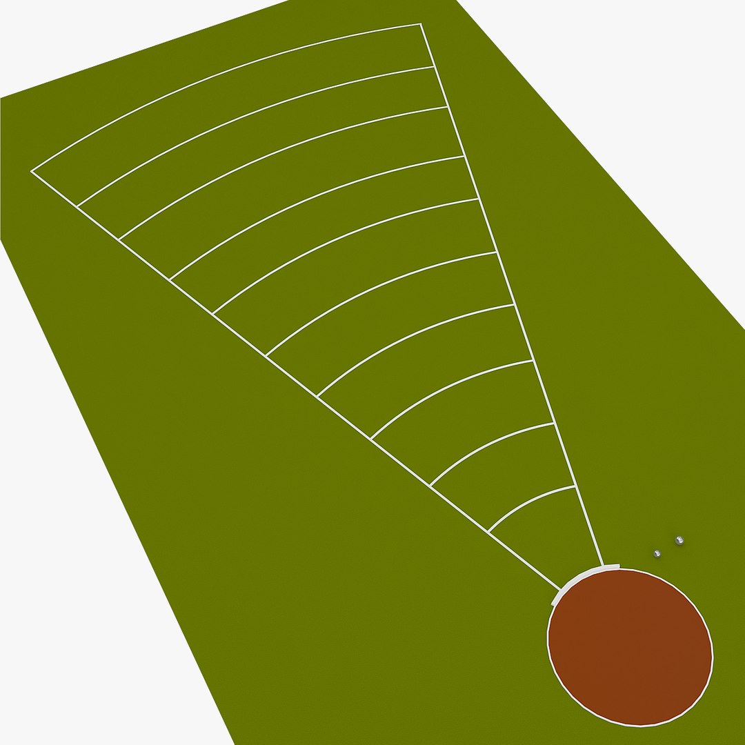 shot put field layout
