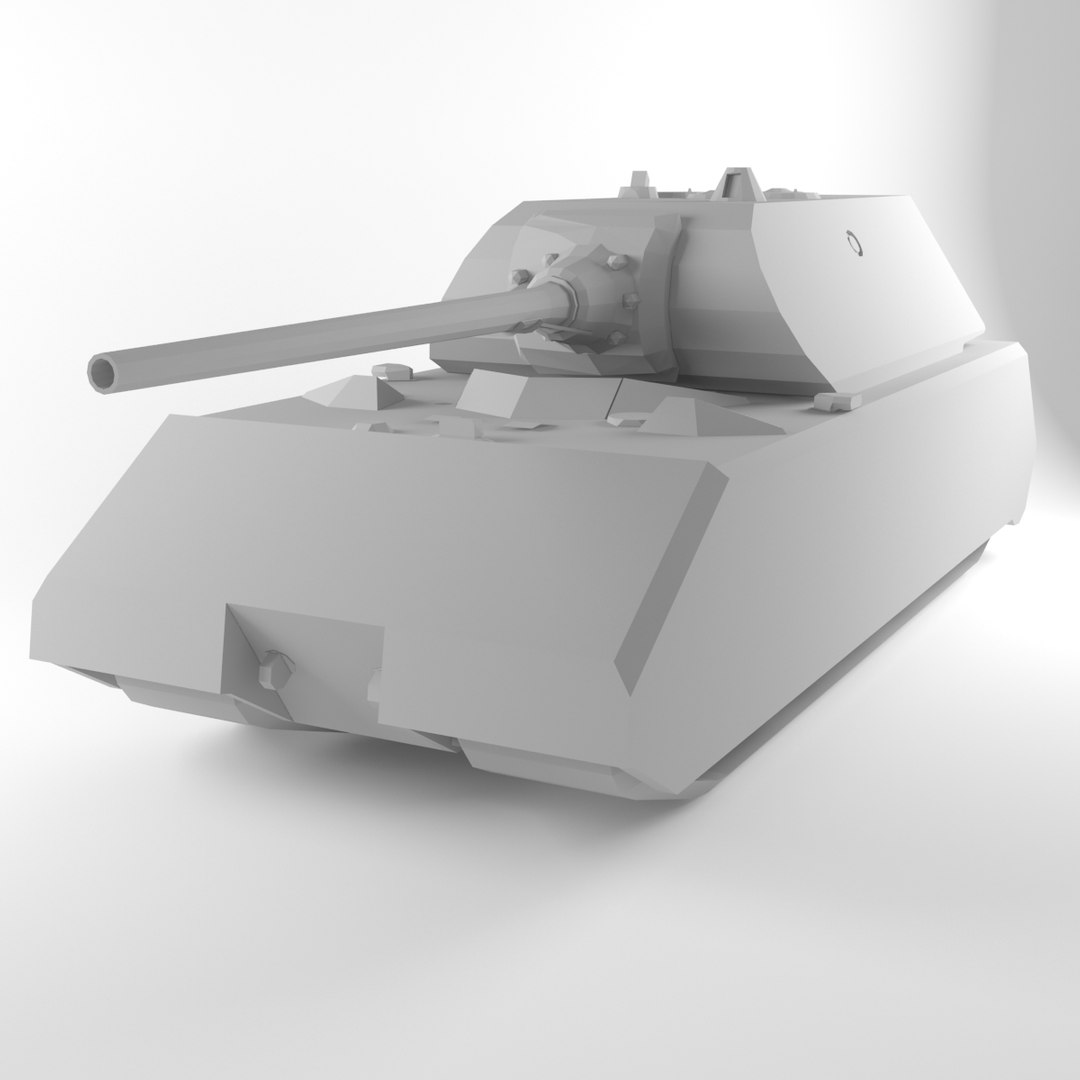 Viii Maus V2 V1 3D Model - TurboSquid 1192019
