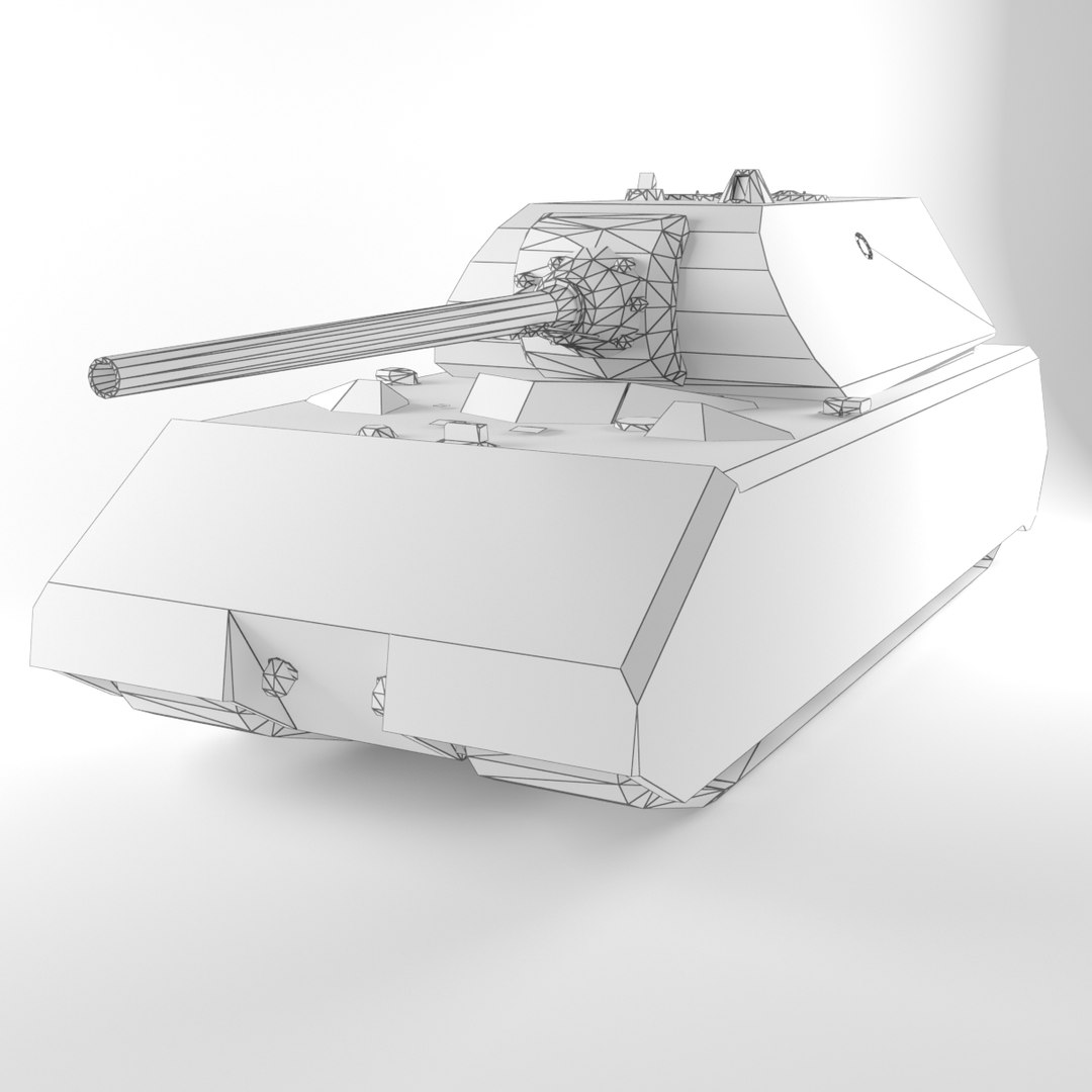 Viii Maus V2 V1 3D Model - TurboSquid 1192019