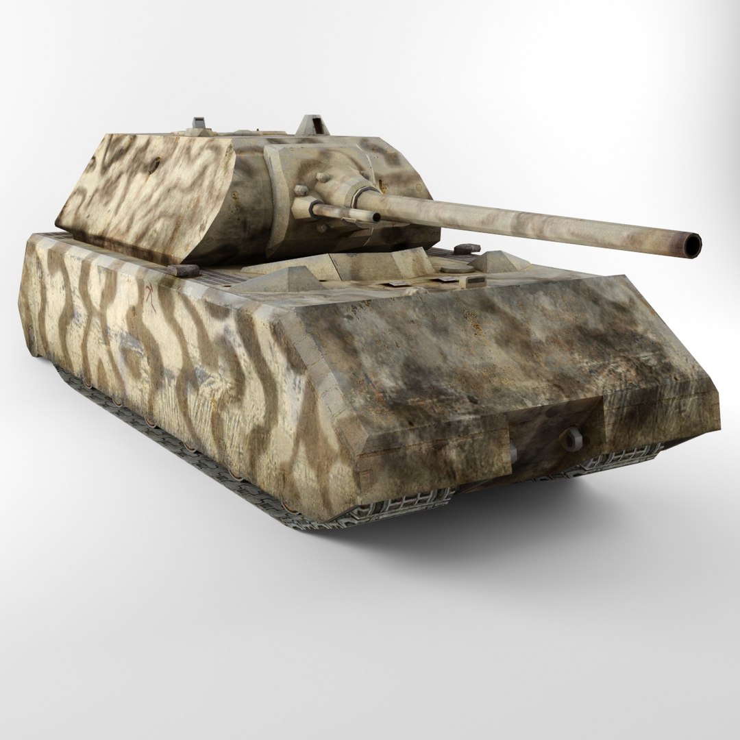 Viii Maus V2 V1 3D Model - TurboSquid 1192019