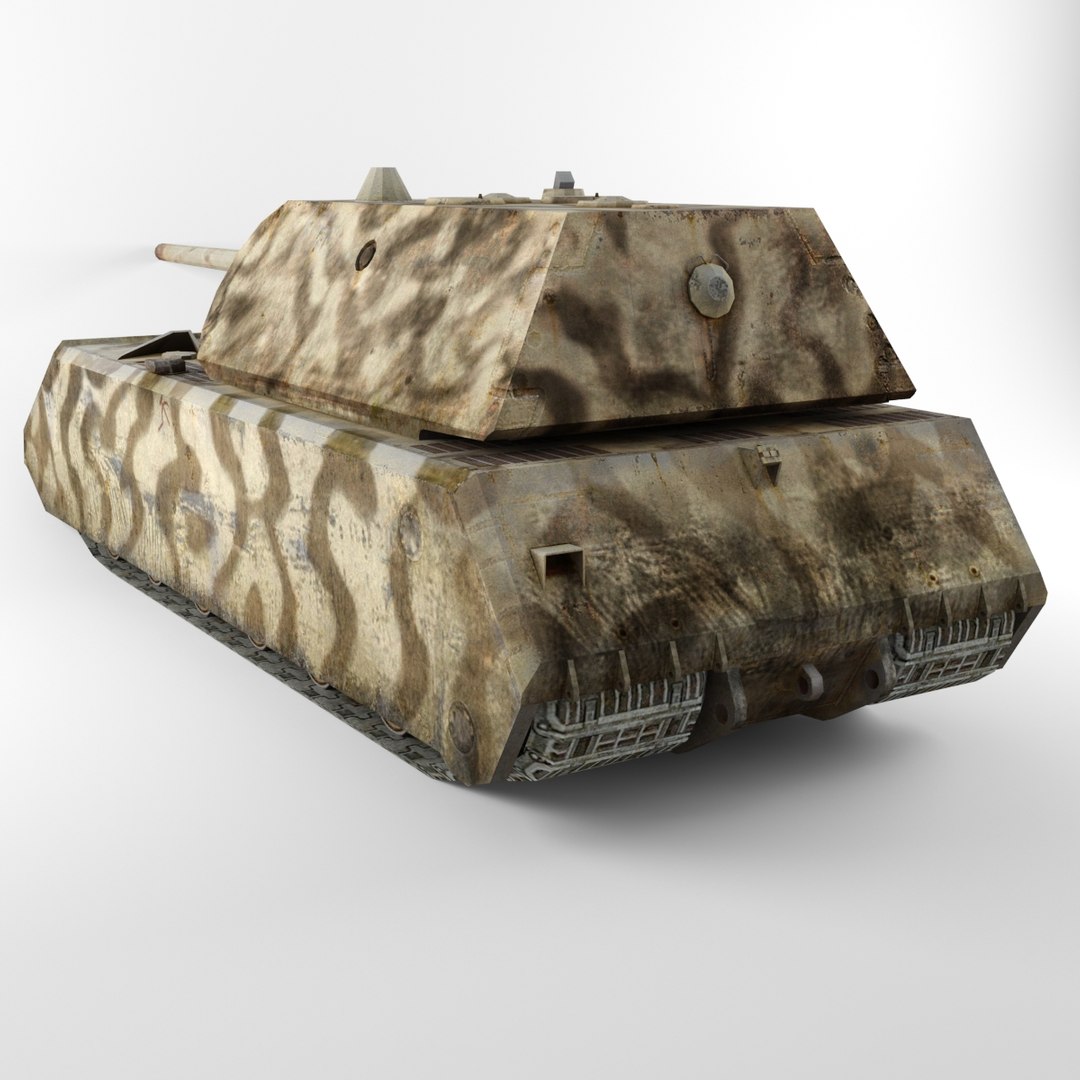 Viii Maus V2 V1 3D Model - TurboSquid 1192019