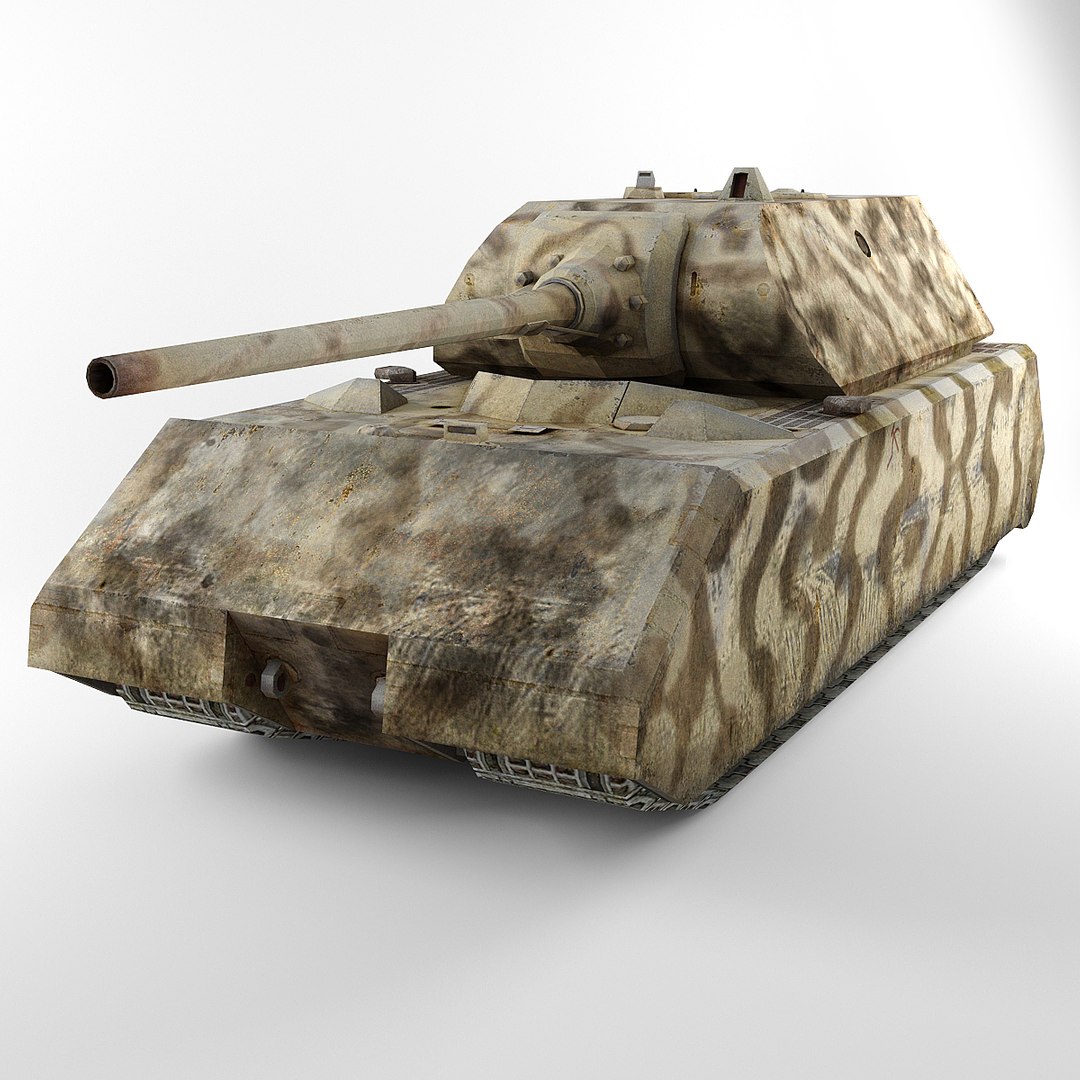 Viii Maus V2 V1 3D Model - TurboSquid 1192019