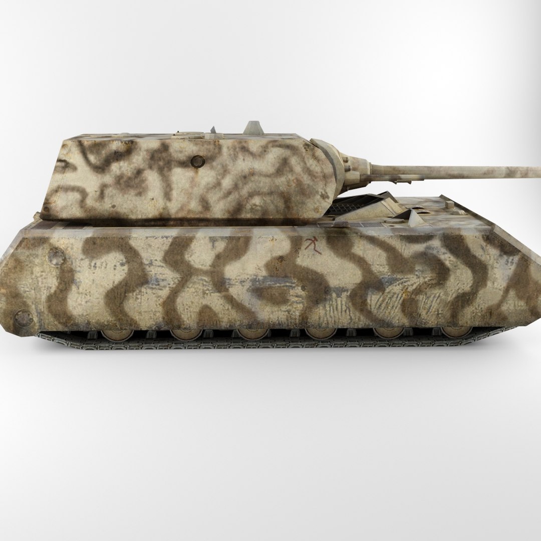 Viii Maus V2 V1 3D Model - TurboSquid 1192019
