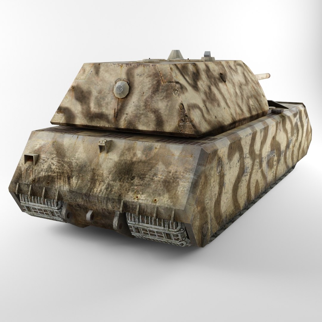 Viii Maus V2 V1 3D Model - TurboSquid 1192019