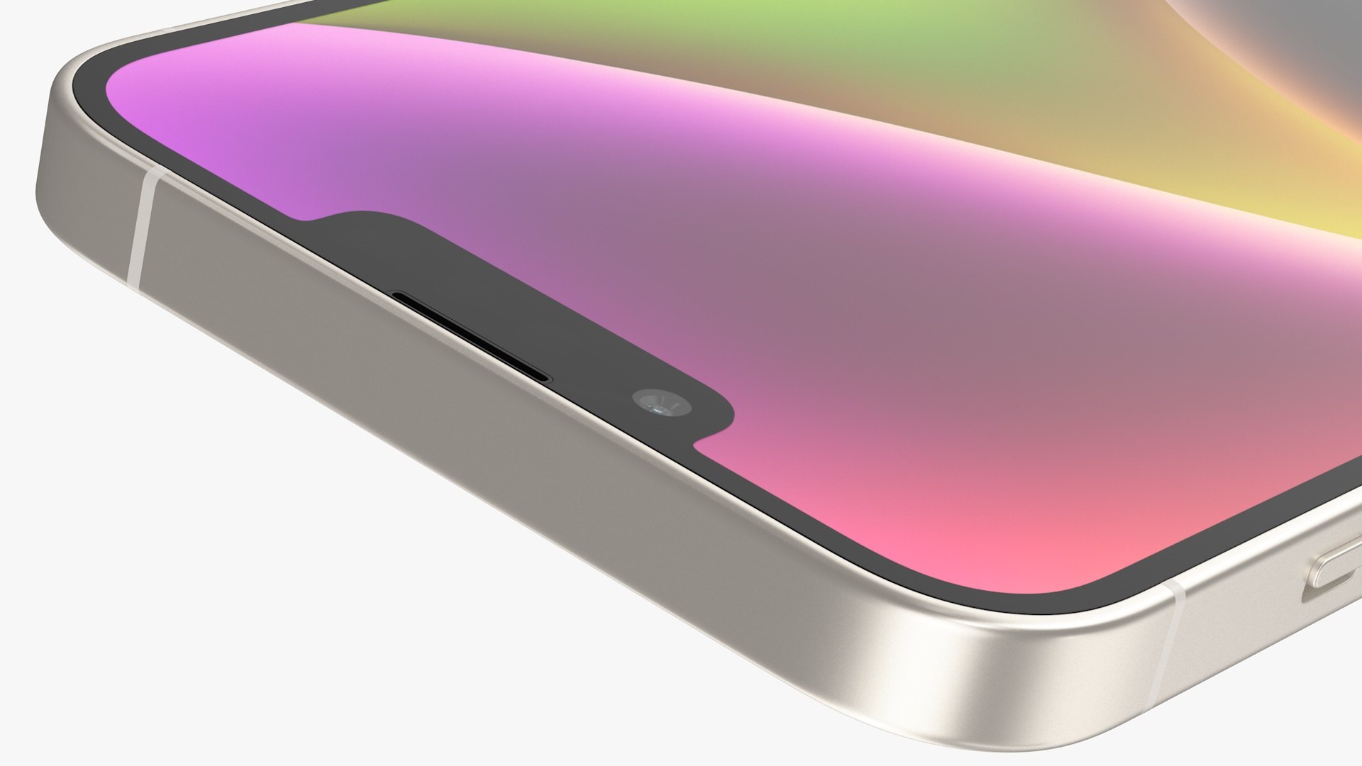 3D Apple iPhone 14 Starlight - TurboSquid 1959028