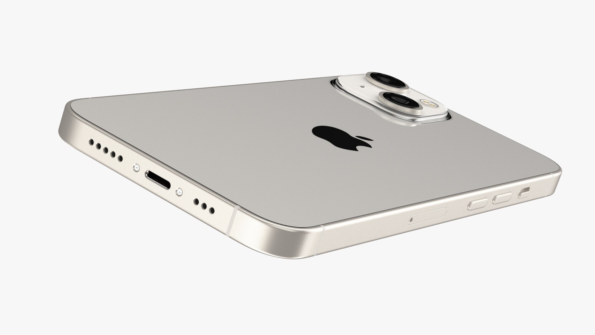 3D Apple IPhone 14 Starlight - TurboSquid 1959028