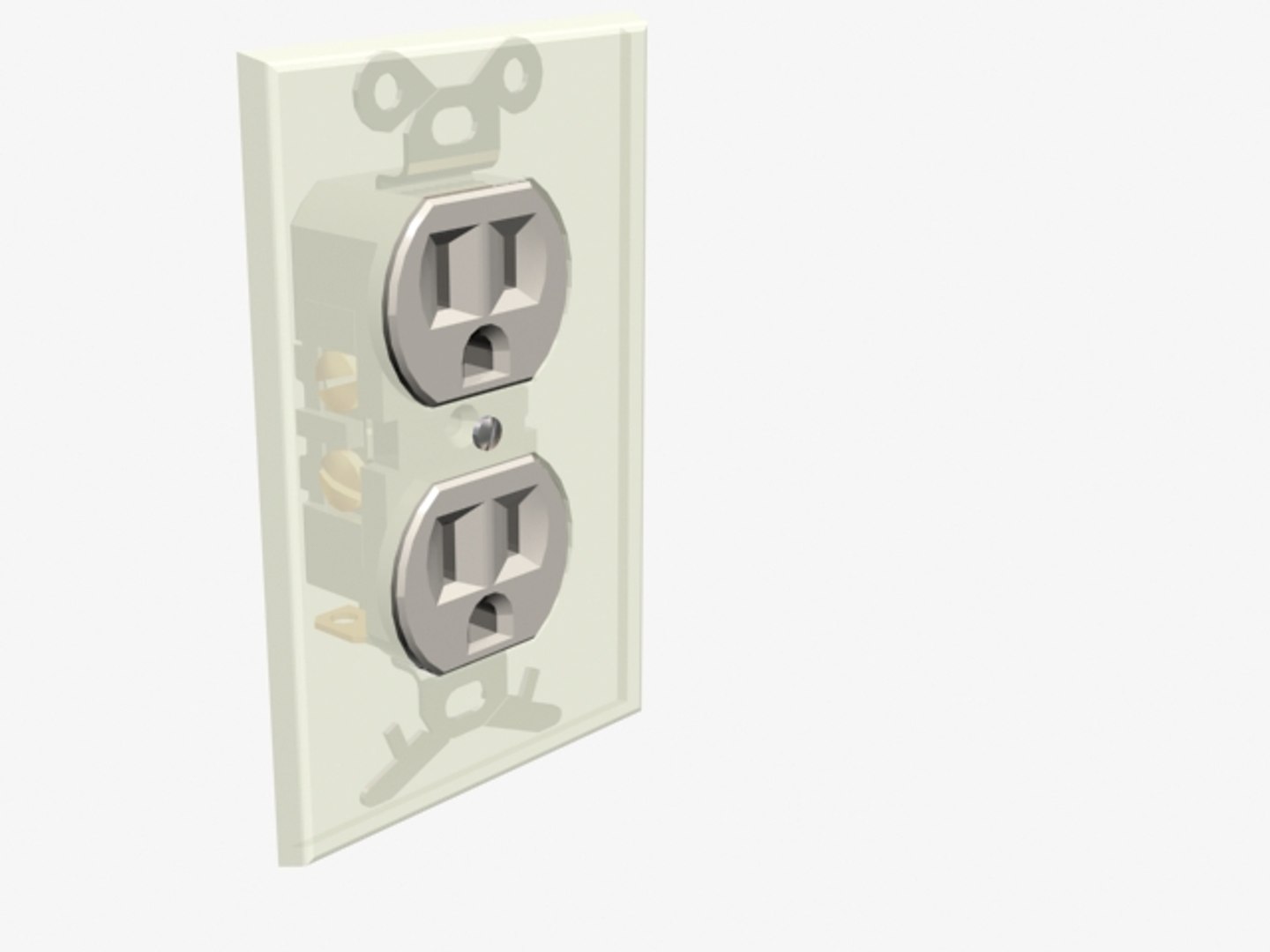 3d Electrical Outlet