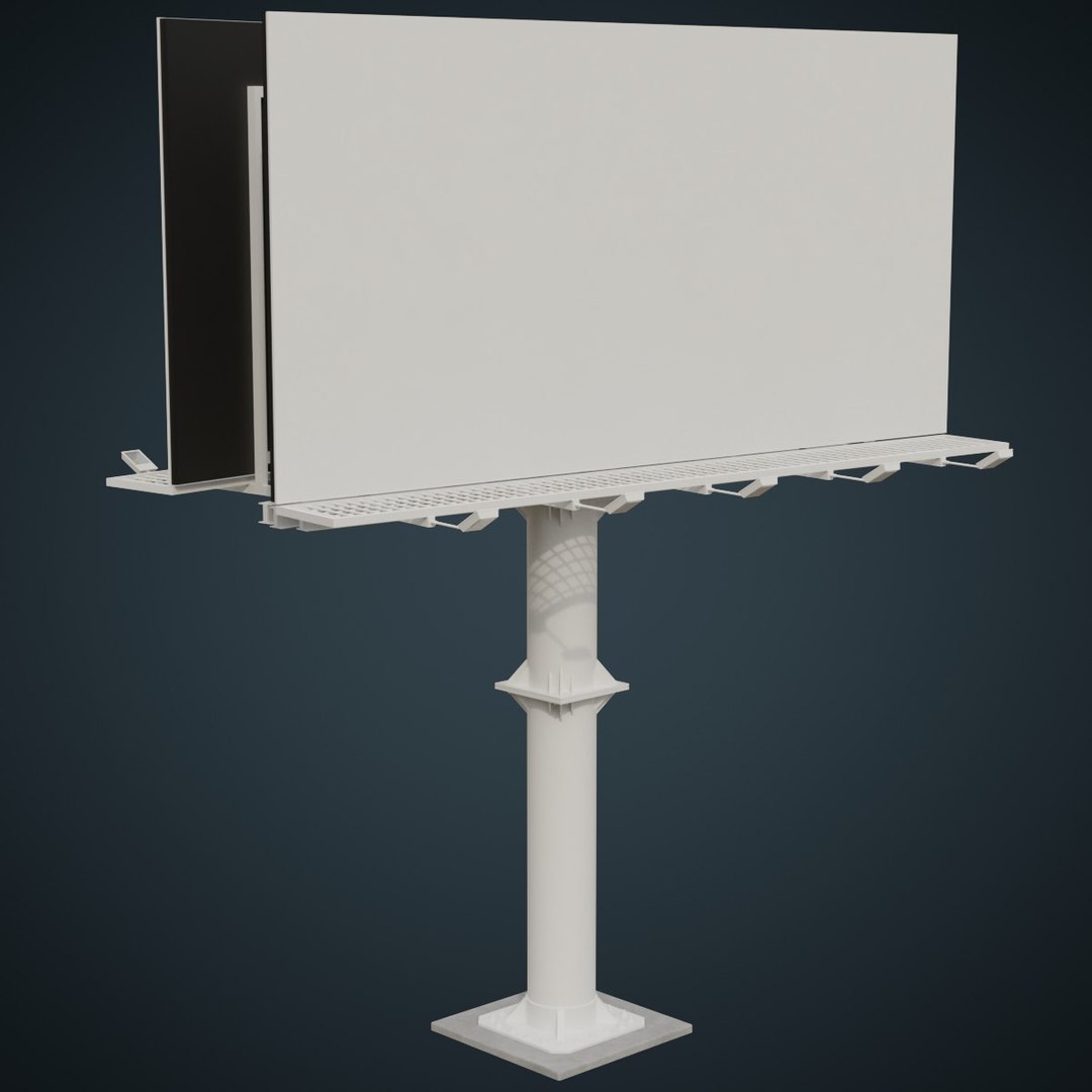 Billboard 3A 3D - TurboSquid 1729771