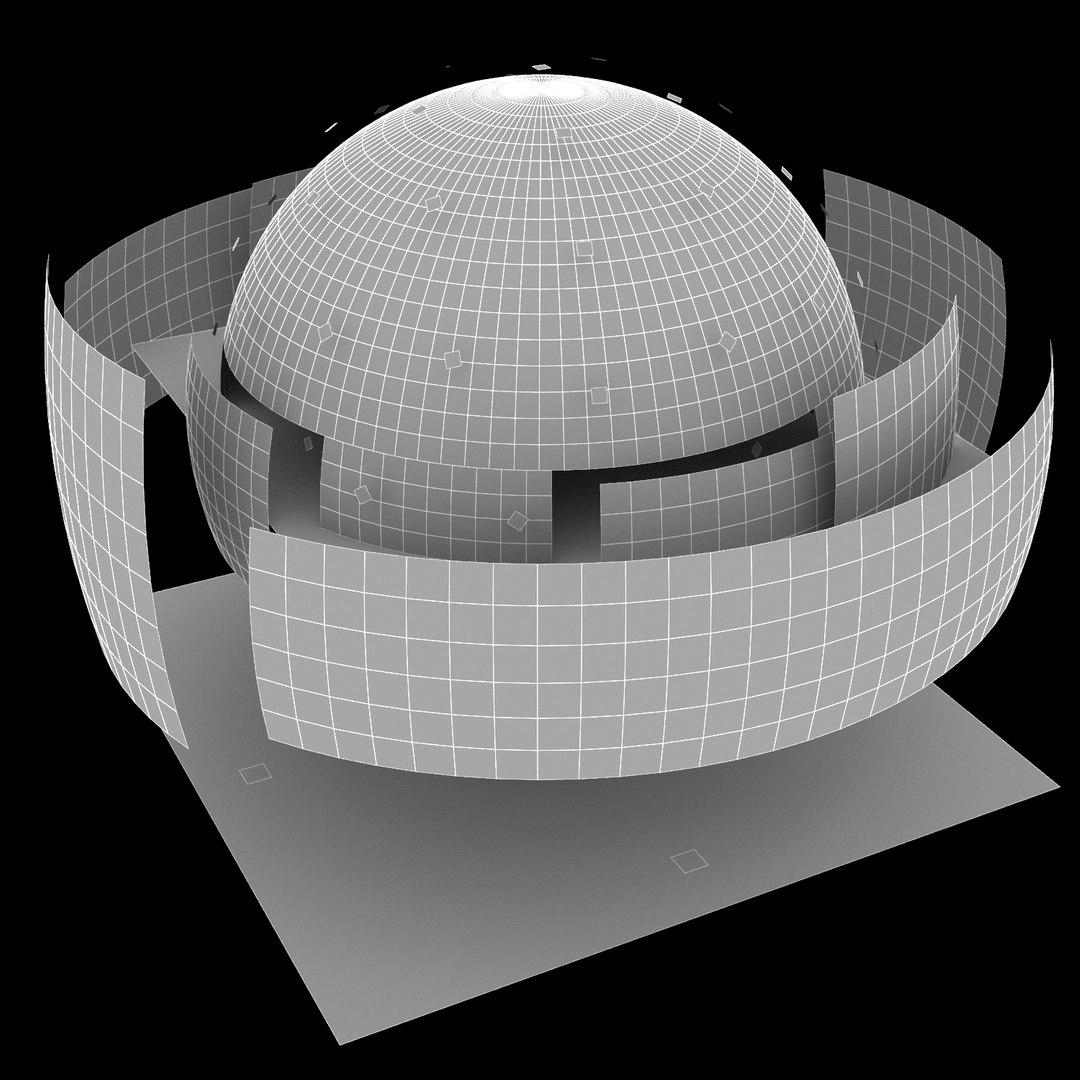 3d Hologram Planet Model